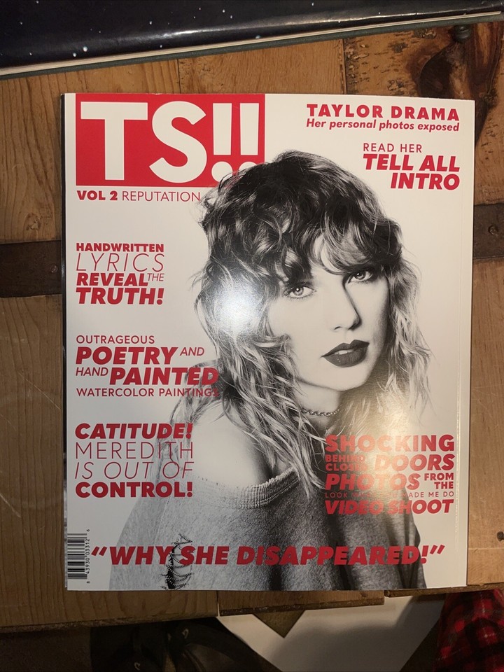 Taylor Swift, Reputation Special Edition Vol.2 Album Booklet |With ...