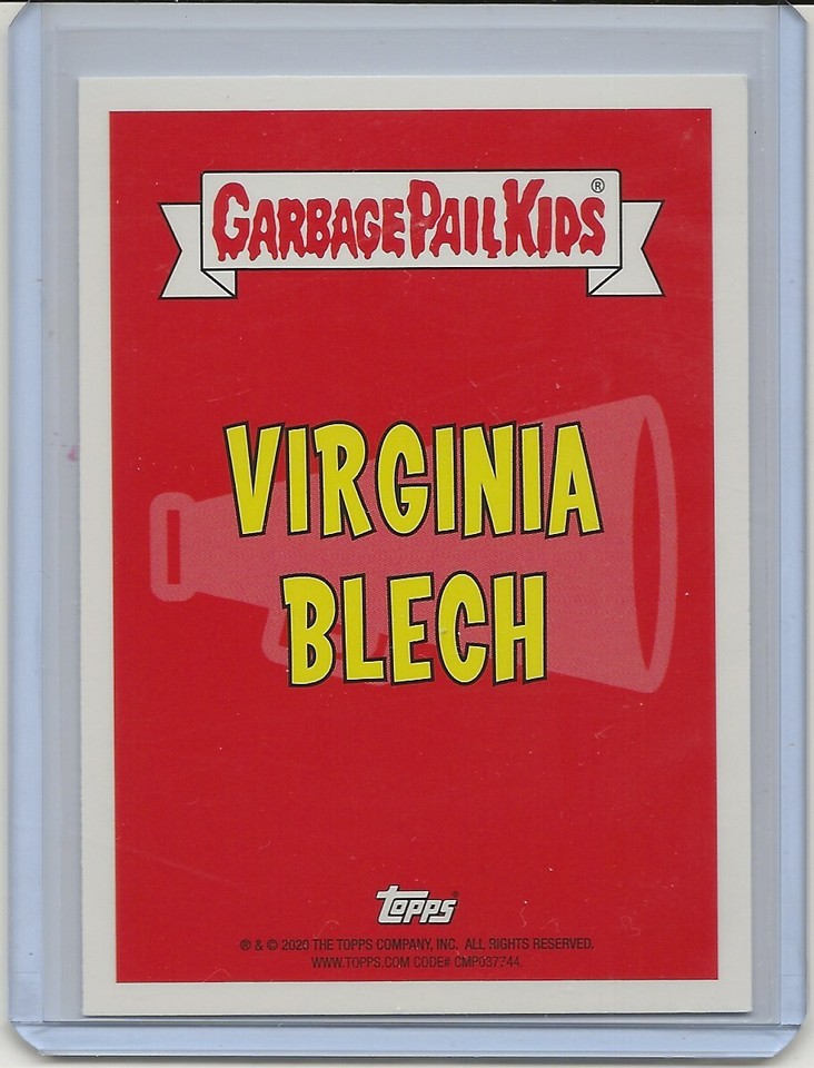 2020 GARBAGE PAIL KIDS LATE TO SCHOOL GPK MASCOTS VOMIT TESS 3B Of 10 ...