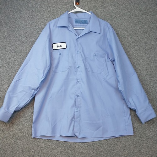 Cintas Comfort Flex Work Shirt Mens XL RG 935 Replacement Uniform ...