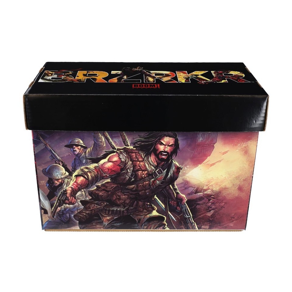 BCW Short Cardboard Comic Book Storage Box with BRZRKR Berzerker 2024 ...