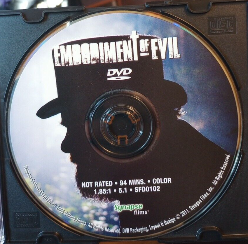 Embodiment of Evil (DVD, 2008) DISC ONLY | eBay