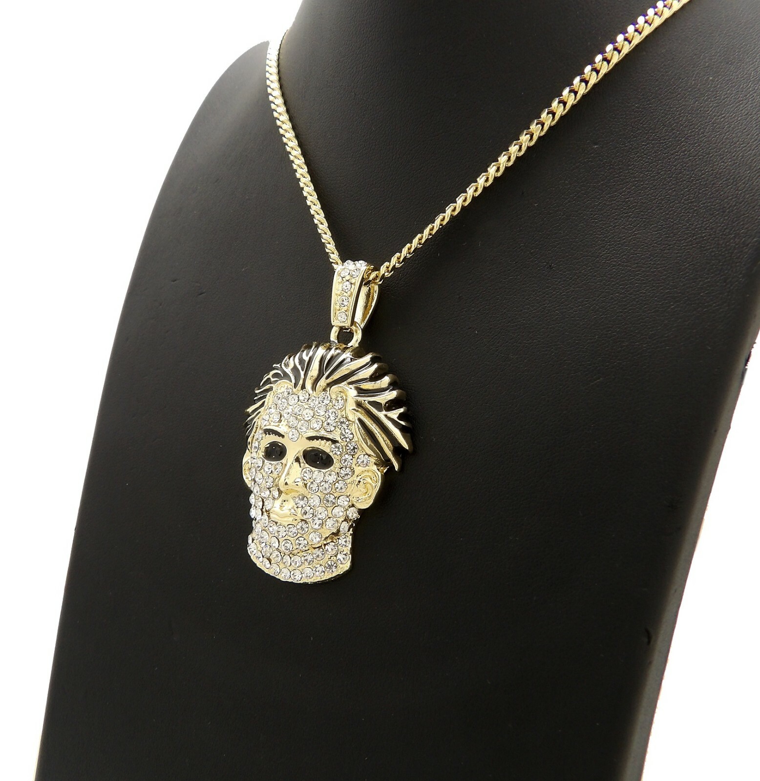 MONEYBAGG YO MICHAEL MYERS PENDANT WITH VARIOUS LENGTH CUBAN CHAINS | eBay