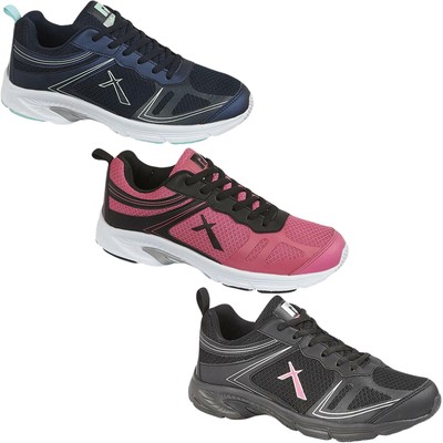 DEK Womens Lace Up Trainers Super Light Casual Gym Walking Running Shoe ...