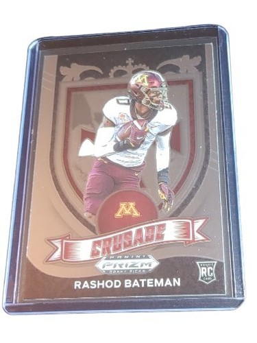 Rashad Bateman Crusade Rookie Card 2021 Panini Prizm Draft Picks ...