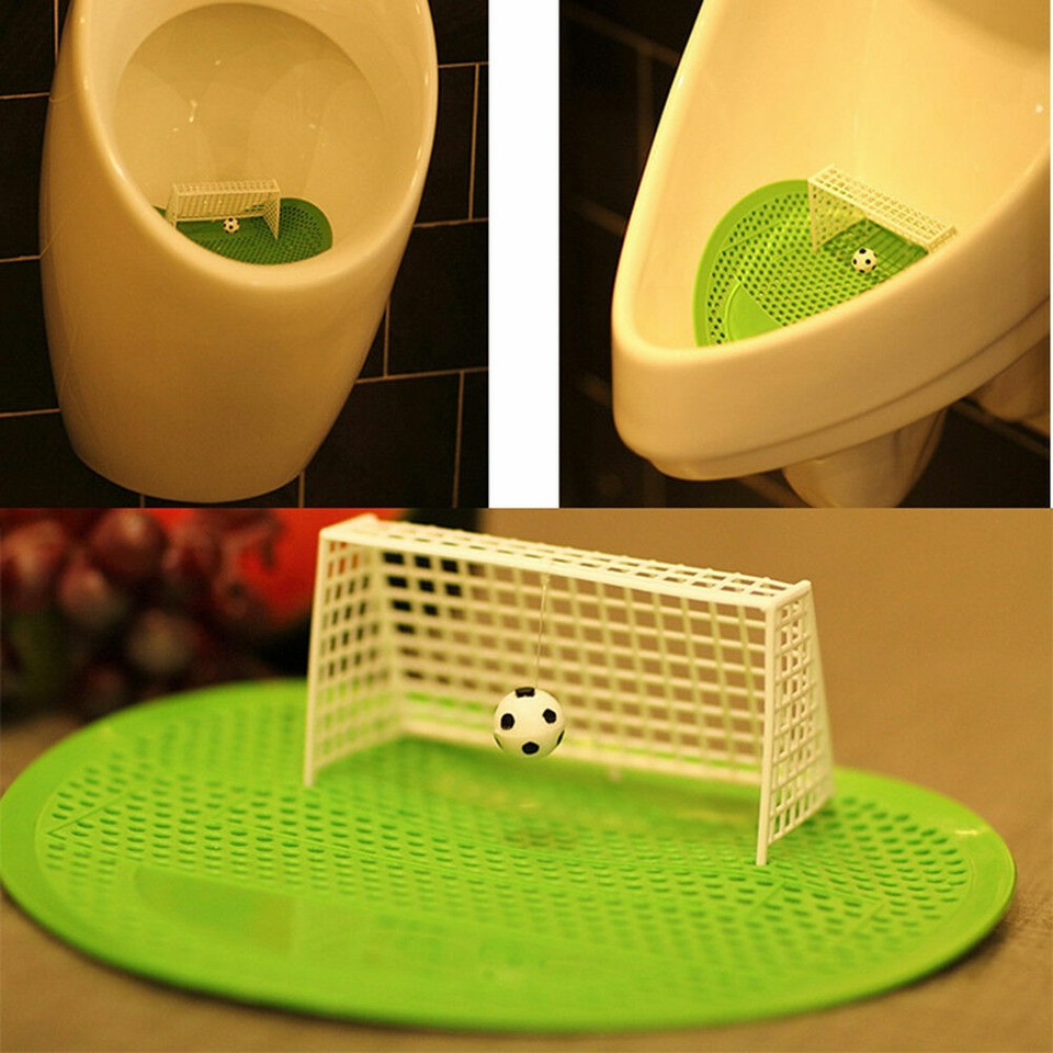 Football Soccer Shoot Goal Style Urinal Screen Mat fast HO Hotel Club ...