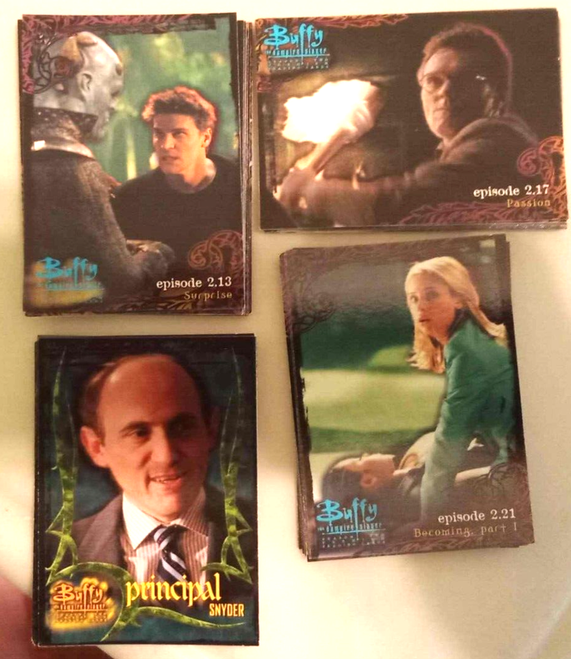 BUFFY SEASON TWO, COMPLETE SET TRADING CARDS ,1999 | eBay
