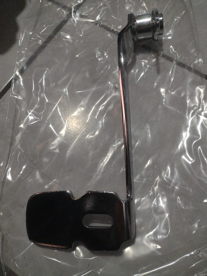 Harley-Davidson Chrome Brake Pedal Harley FLSTF Rear Brake Pedal 42597 ...