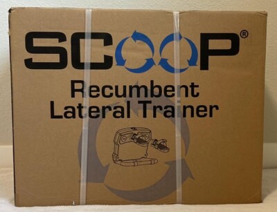NEW Scoop SC100W Recumbent Lateral Trainer Under Desk Exercise Machine ...