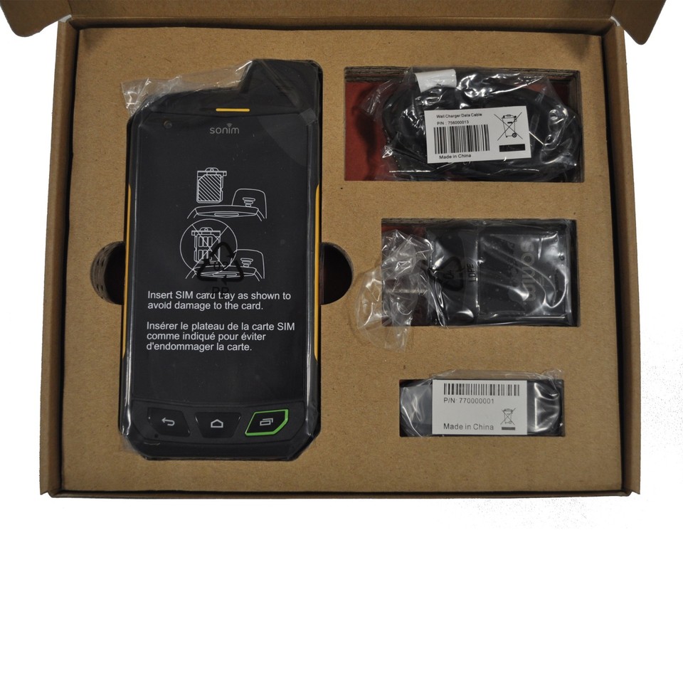New Sonim XP7 XP7700 16GB Black/Yellow Rugged IP68 Factory Unlocked ...