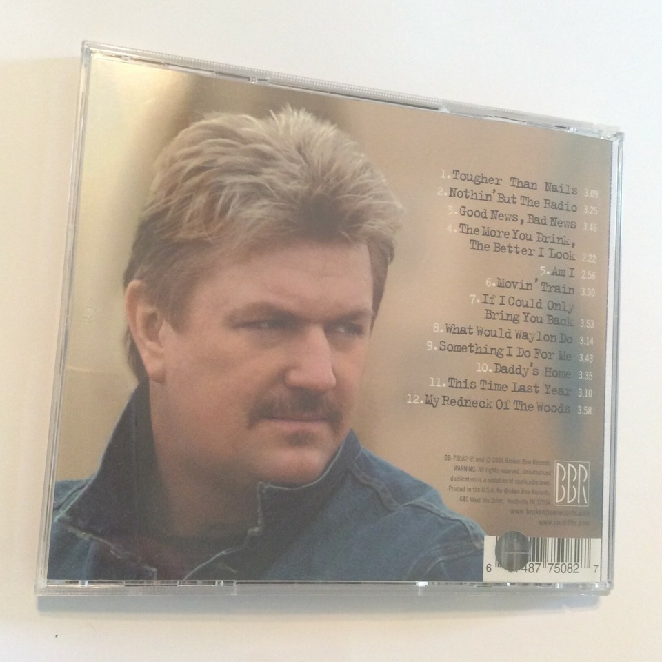 Tougher Than Nails by Joe Diffie (CD, Jun-2004, Broken Bow) Signed By ...