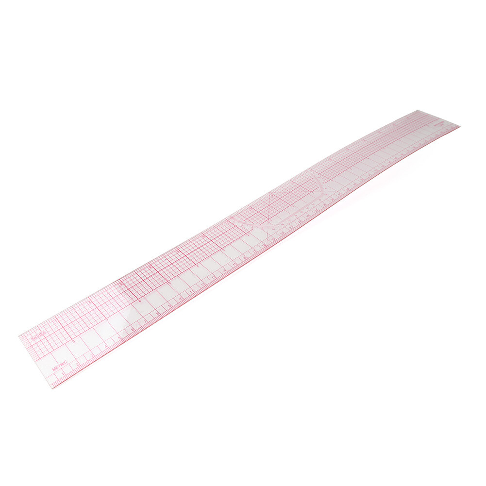 C-Thru English-Metric Beveled Ruler Calibrated For Designers & Pattern ...