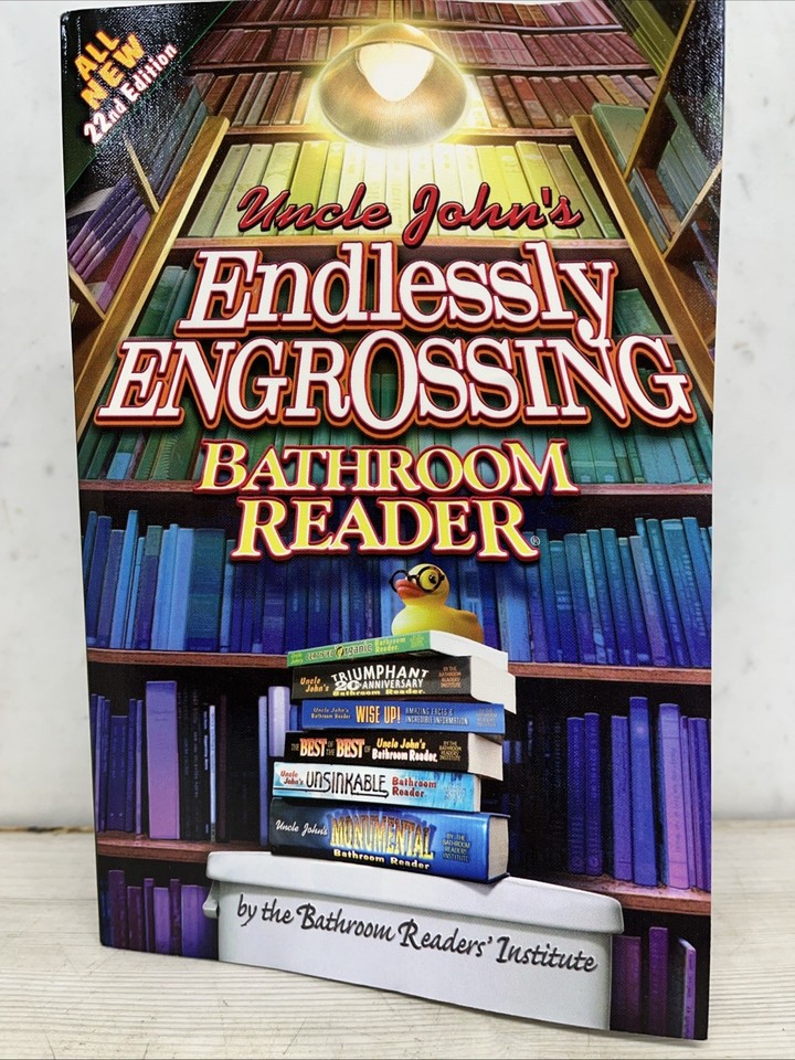 Uncle John’s Bathroom Reader Book Lot Of 5 Paperback Nonfiction Humor ...