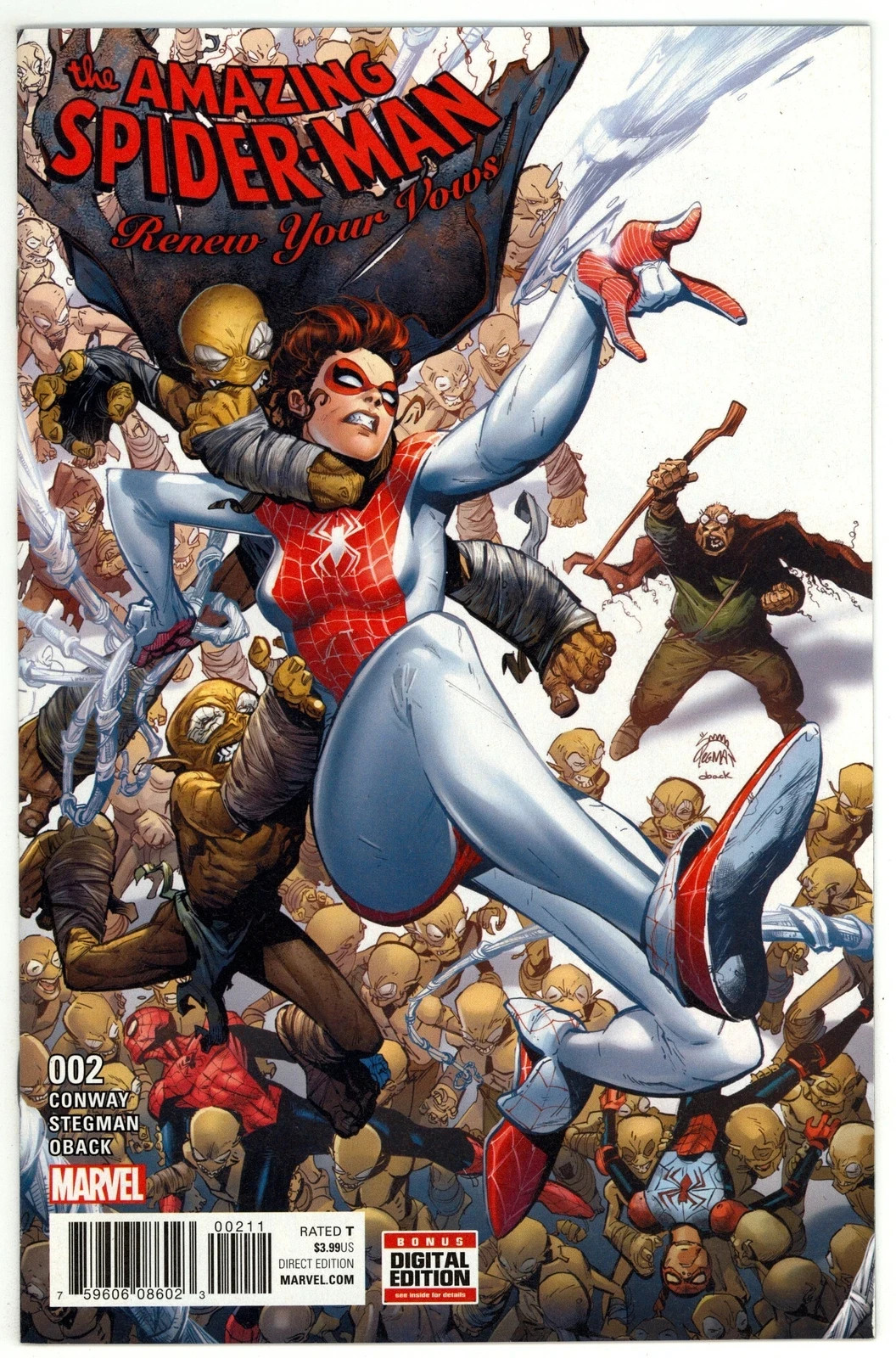 Amazing Spider-Man Renew Your Vows (2017) #2 NM 9.4 Ryan Stegman Art ...