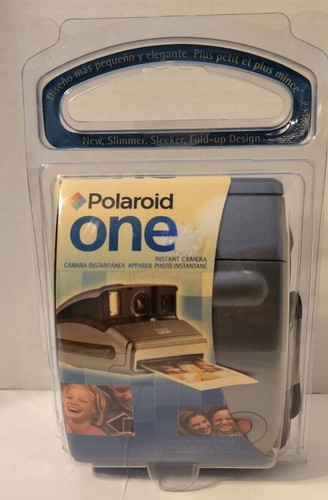 Vintage Polaroid One Instant Camera 600 Gray/Grey 2002 *New Damaged ...