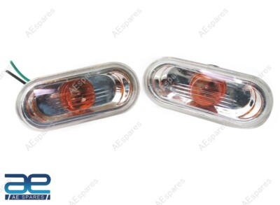Turn Signal Side Indicator Lamp Light Set For VW Polo & Vento ...