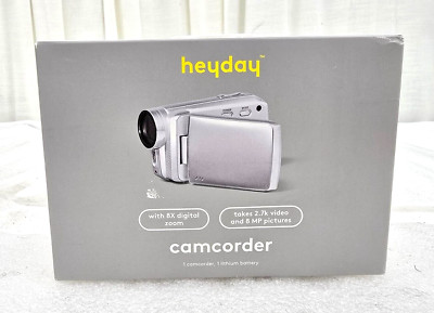 Heyday Camcorder 8x Digital Zoom 8MP Silver NEW | eBay
