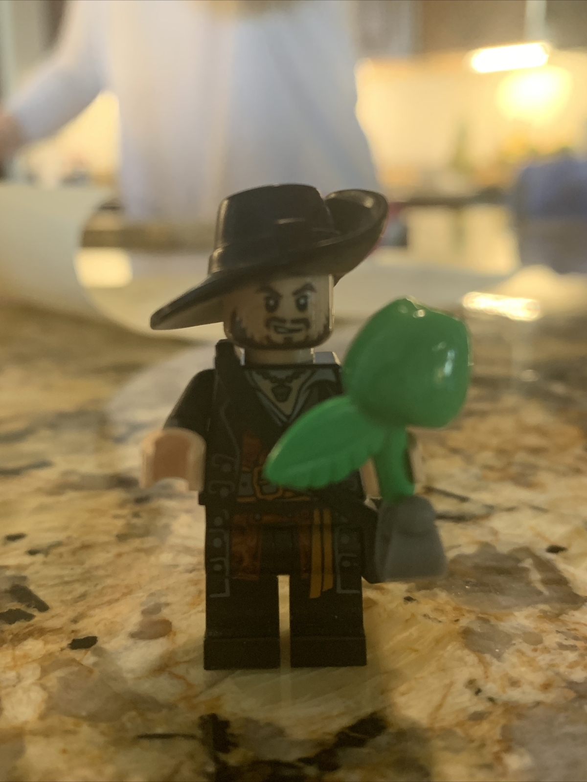 LEGO Minifigure Hector Barbossa poc004 Pirates of the Caribbean Pirate ...