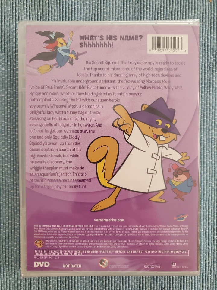 The Secret Squirrel Show: The Complete Series [New DVD] Full Frame ...