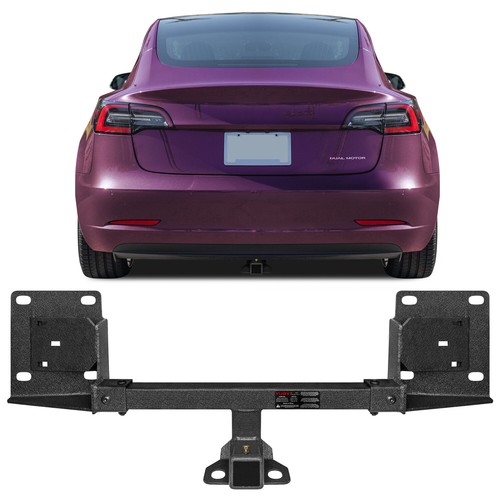 Fits Tesla Model 3 Stainless Steel Trailer Hitch Receiver W/ Hitch ...