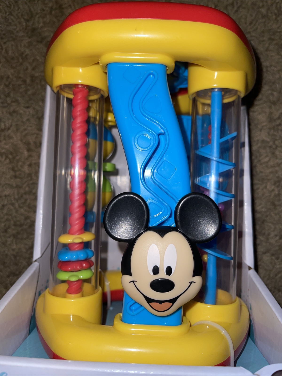 Disney Baby Mickey Mouse Activity Center With 8 Different Activities ...