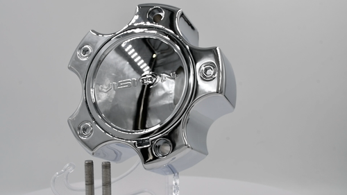 Vision Warrior C375-5CDOC 375 Chrome Wheel Center Cap 5x5.5 5x135 5x150 ...