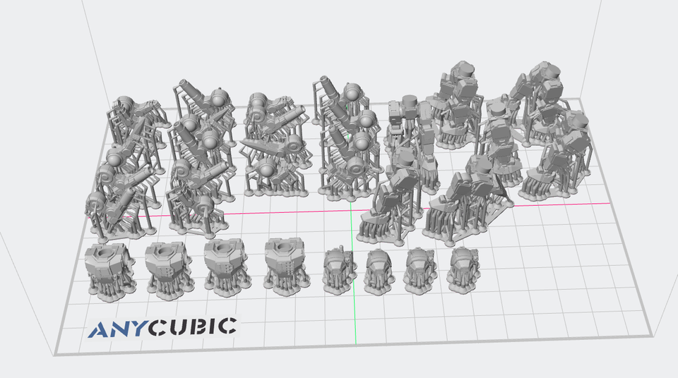 Locust Labs Verteidiger (American Mecha Proxy Vindicator) 4 Mech Kit ...