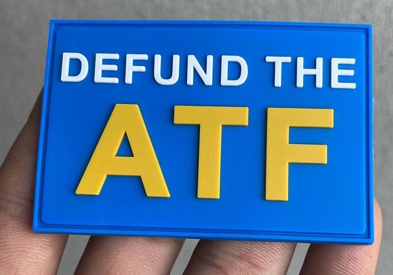 Defund the ATF Hypebeast Military Custom Tactical Patch Pepe Airsoft ...