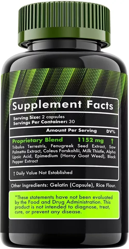 Test Booster Max Capsules Male Enhancement Capsules Performance for Men ...