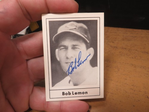 autograph card Baseball Grand Slam 1978 Bob Lemon | eBay