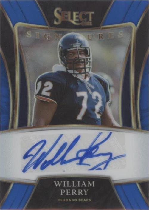 2021 Panini Select - Select Signatures William Perry #SSP-WPE Blue ...