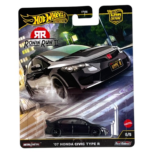 Hot Wheels 2025 - Ronin Run 2 - ´07 Honda Civic Type R - Chase Car 0/1 ...