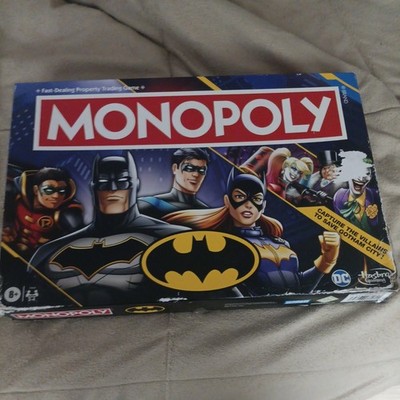 Monopoly Batman Edition Board Game | Monopoly Game for Batman Fans NEW ...