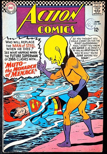 ACTION COMICS #338 FN/VF SUPERMAN 1st APPEARANCE MUTO Jerry Siegel ...