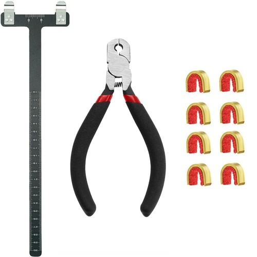 Archery Bow String Nocking Point Set with T-Square, Pliers & 8 Nock ...