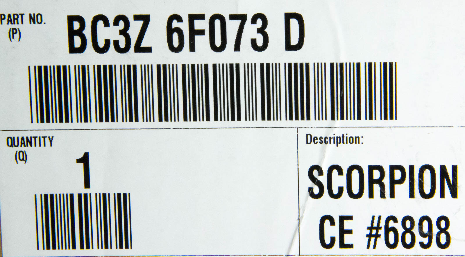 OEM NEW 11-16 Ford Super Duty 6.7L Diesel Cold Side CAC Hose ...