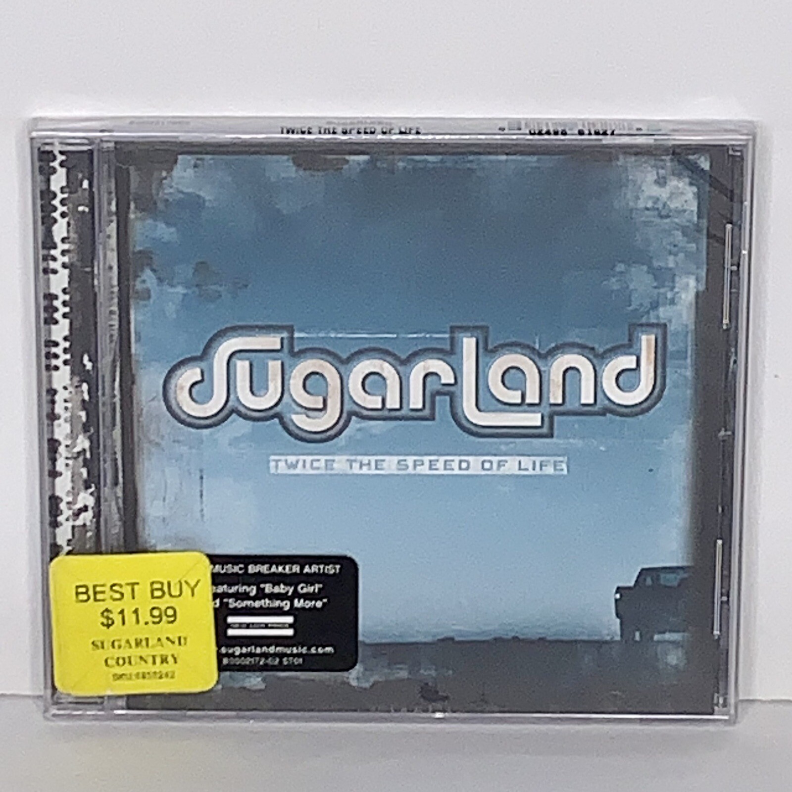Factory Sealed (shrink wrapped) Twice the Speed of Life by Sugarland CD ...