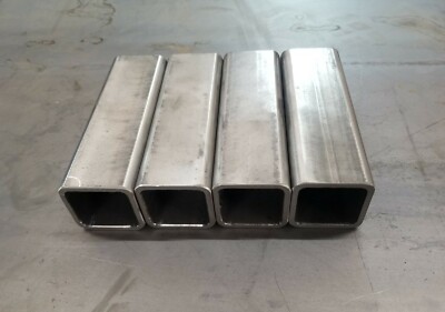 SQUARE STEEL TUBE, 2" x 2" x 3/16" x 6" long - 4 pieces | eBay