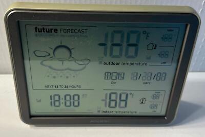Acurite Model 75077a3 Wireless Weather Station Display Unit Only Atomic Clock | eBay