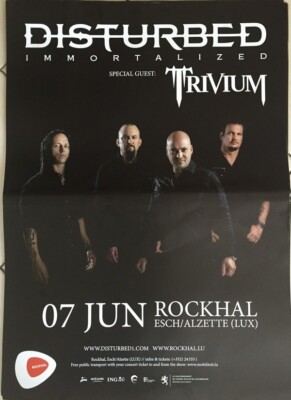 Disturbed - Immortalized Tour - 60x80cm - Poster | eBay