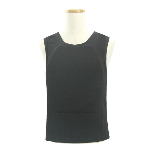 New Stock Ultra Thin made with Kevlar Body Armor Bulletproof Vest IIIA ...