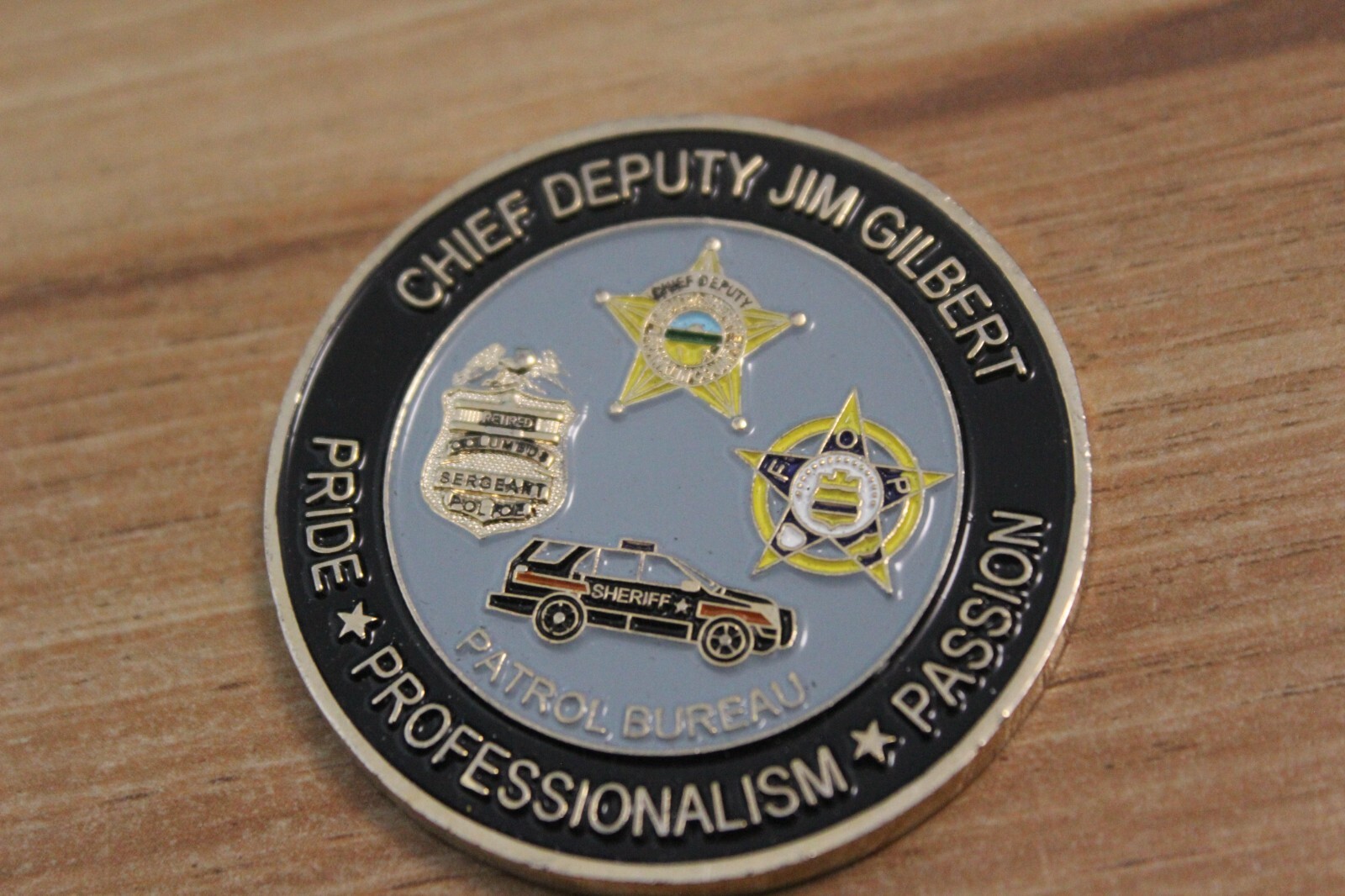 Franklin County Sheriff Zach Scott Public Safety Challenge Coin | eBay