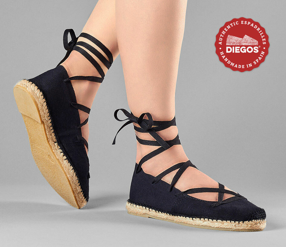 Ballerina Espadrilles rope soles | made in Spain | For woman | Ships ...