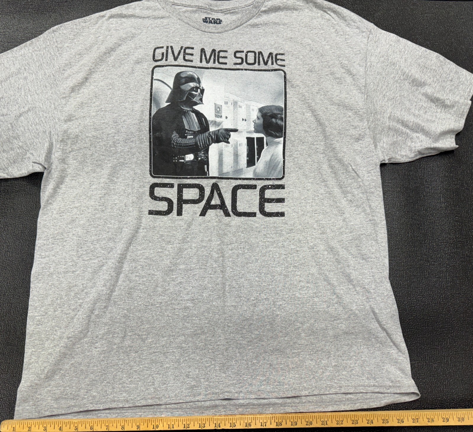 Star Wars Give Me Some Space - Men's Size 3XL T-shirt Darth Vader ...