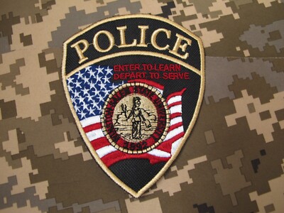WINSTON SALEM STATE UNIVERSITY POLICE PATCH RARE | eBay
