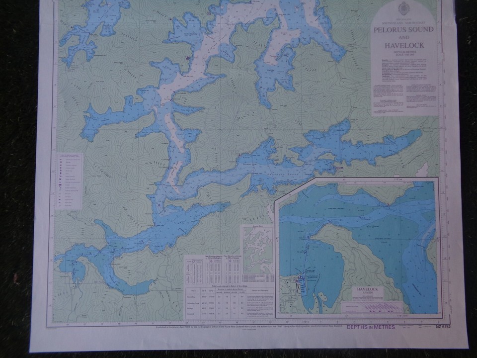 Card Marine/Pelorus Sound And Havelock New Zealand | eBay
