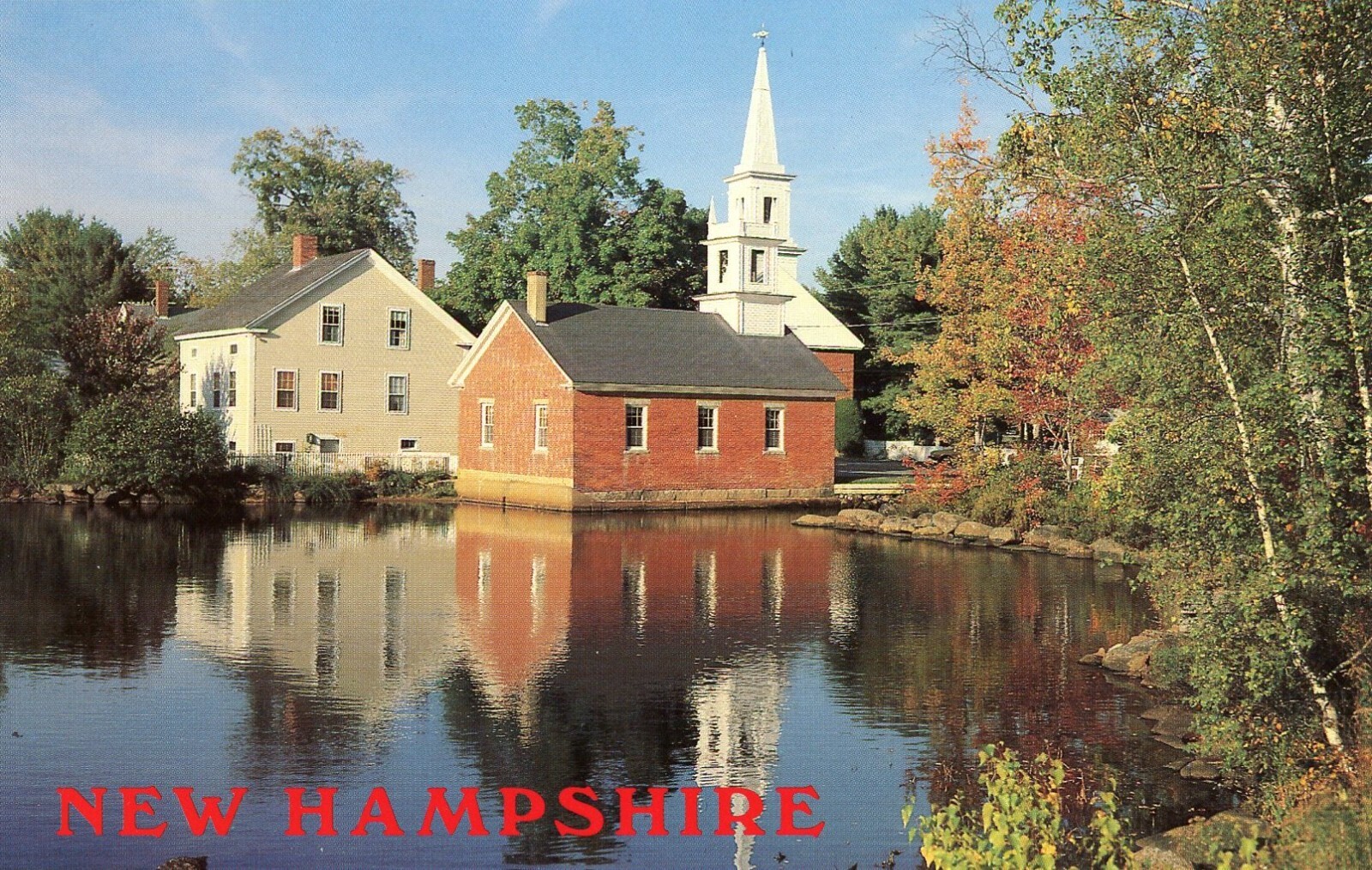 Harrisville, New Hampshire, The "Currier & Ives Corner," UNP, EXC ...