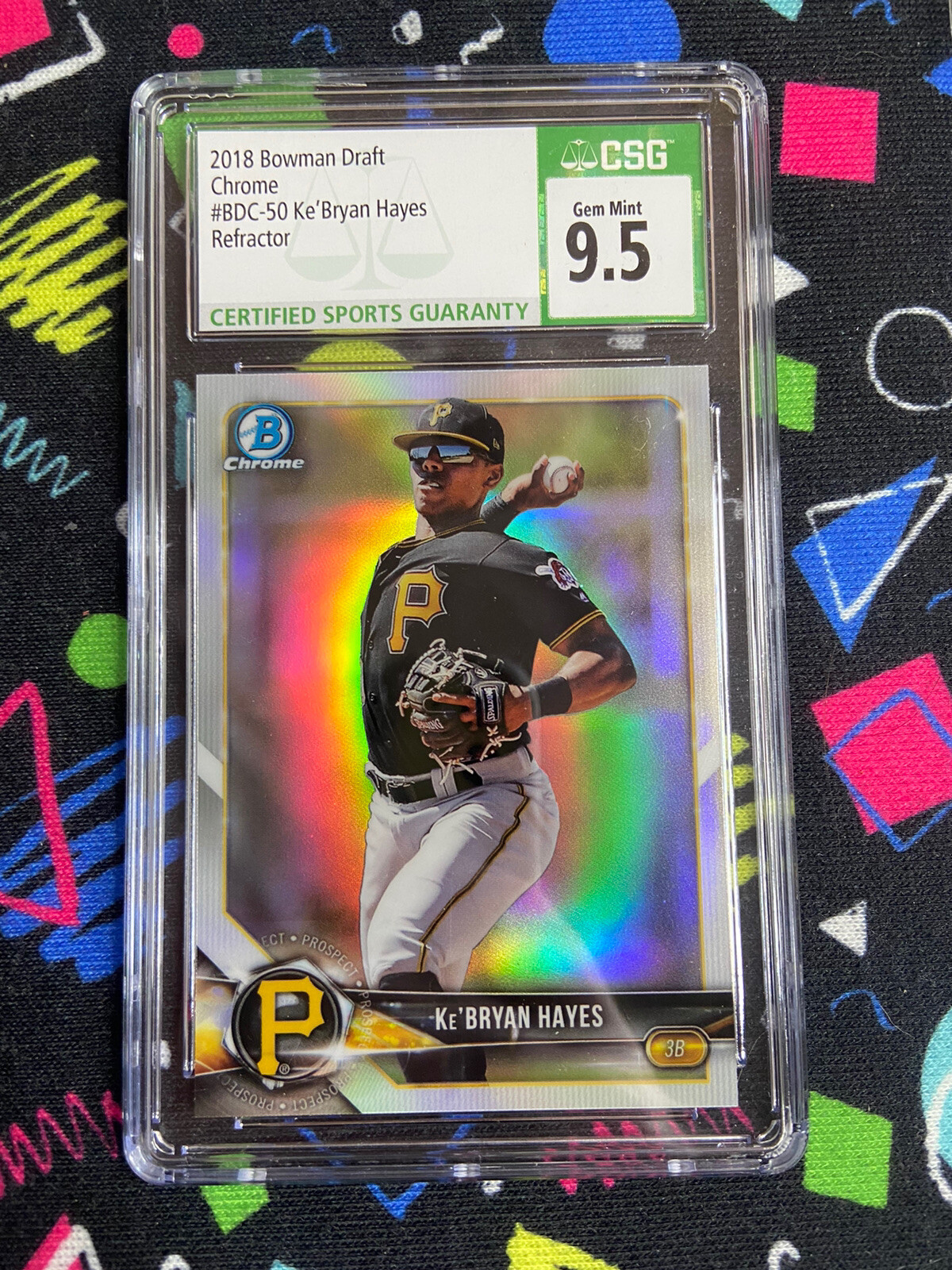 2018 Bowman Draft - Chrome Refractor #BDC-50 Ke'Bryan Hayes (RC) for sale online | eBay