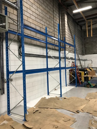Heavy duty pallet racking shelving warehouse/garage/workshop link51 ...