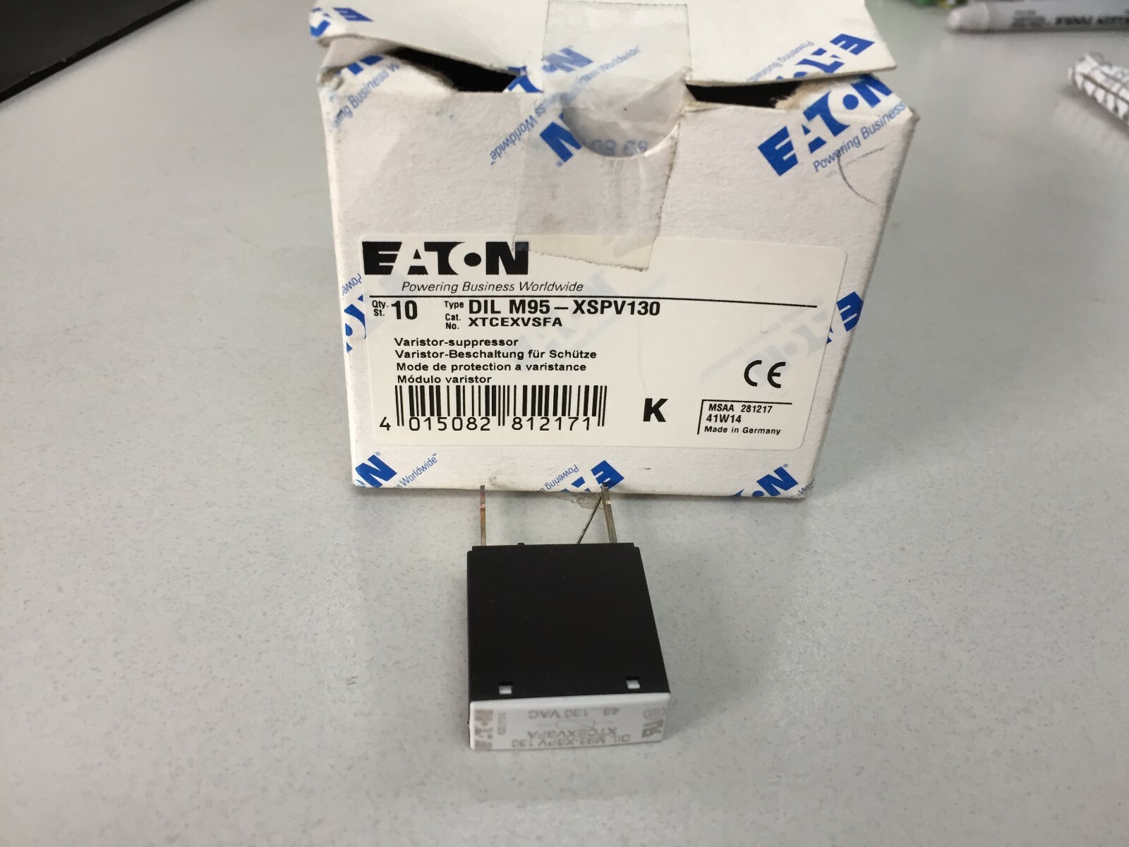 EATON DILM95 SUPPRESSOR CONTACTOR RELAY | eBay