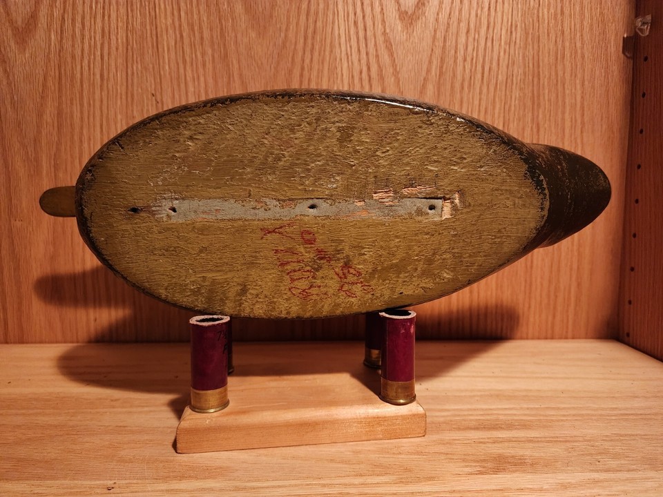 Original 1930s Benz Superior Hen Mallard Wood Duck Decoy Jefferson City ...